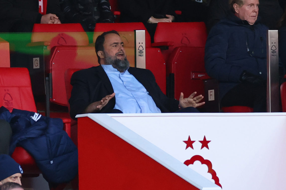 What Evangelos Marinakis was like in the directors' box during ...