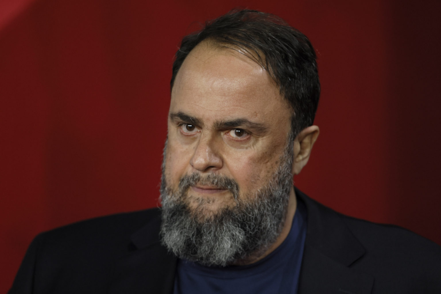 Evangelos Marinakis seen reacting angrily to 77th minute moment in ...