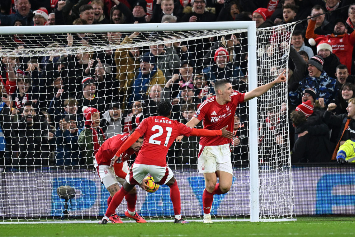 What Alex Moreno did at full-time after Nottingham Forest’s win over ...
