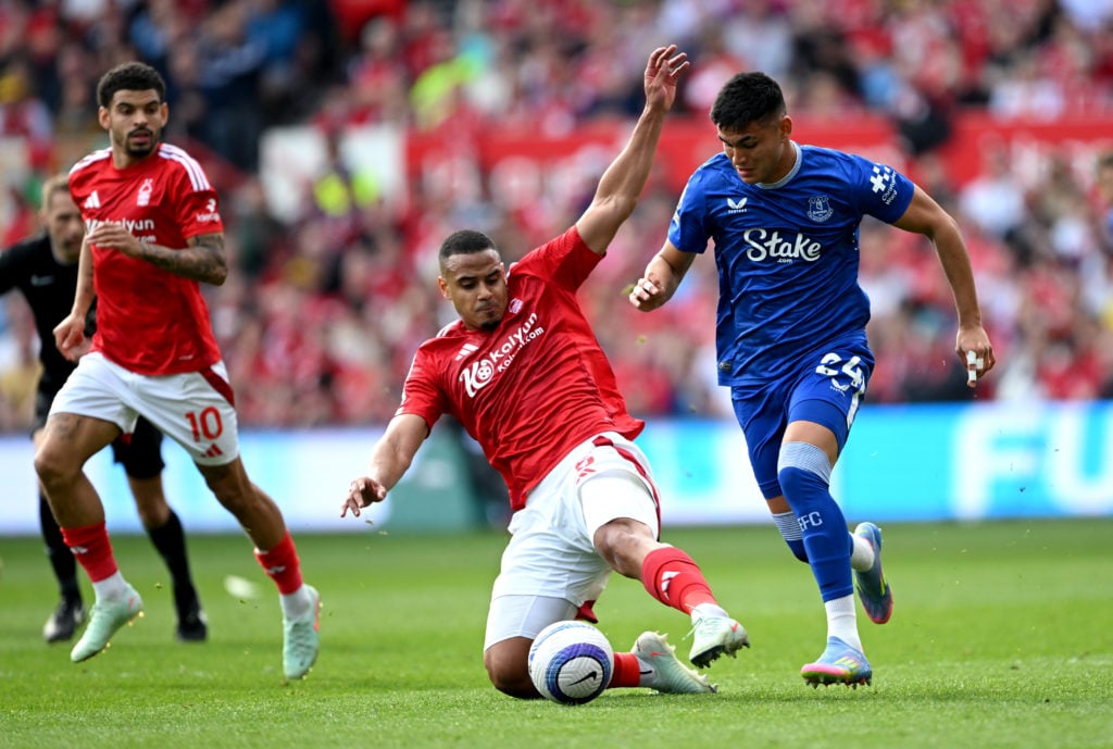 Everton fans add to Nottingham Forest's misery with Champions League ...