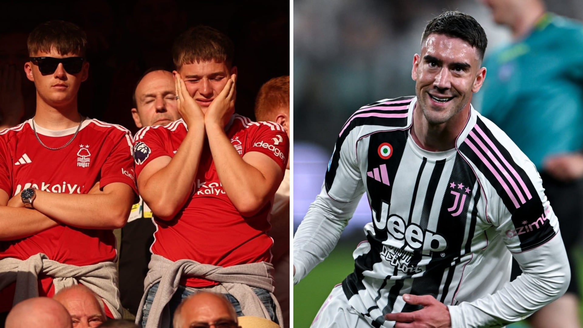 Nottingham Forest fans are divided as links with Dusan Vlahovic emerge ...