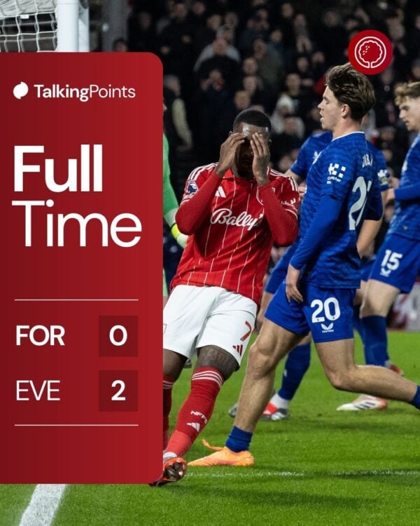 Steve Hodge slams one Nottingham Forest player after Everton win at the ...
