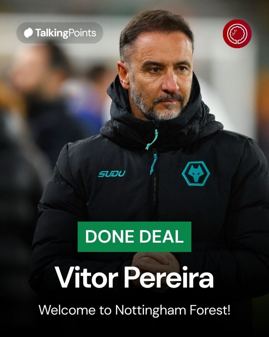 Nottingham Forest announce Vitor Pereira with details of his coaching ...