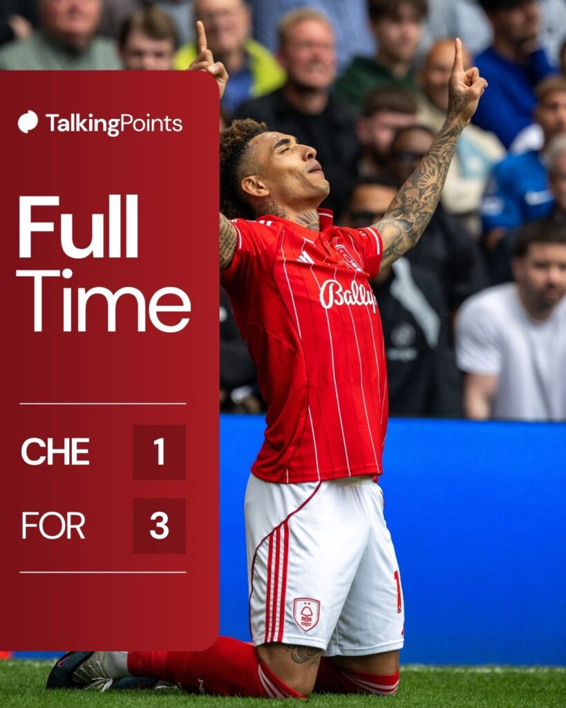 Nottingham Forest player ratings vs Chelsea, Awoniyi stars, 9/10 hero ...